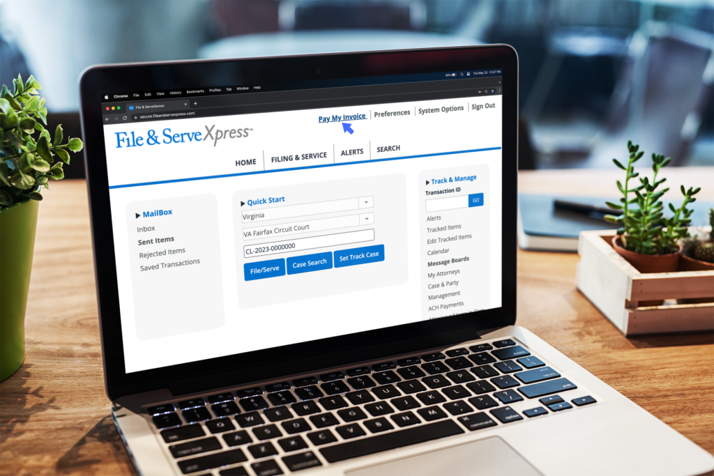Payment Portal - File & ServeXpress