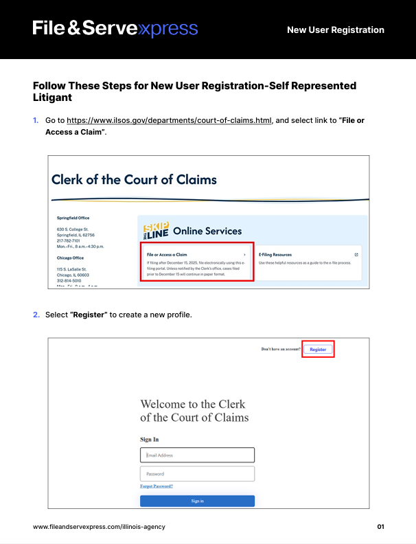 File & Serve in Illinois Agency - File & ServeXpress
